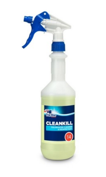 TBLABEL-CLEANKILL LABEL - CLEANKILL TRUE BLUE | Clean IQ Australia